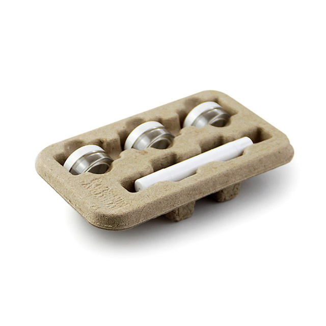 Custom Dry Pressed Cosmetic Molded Pulp Trays - Buy Custom Dry Pressed ...